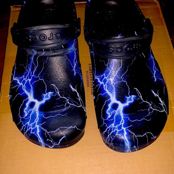 CROCS | Shoes | Lightning Black Crocs | Poshmark